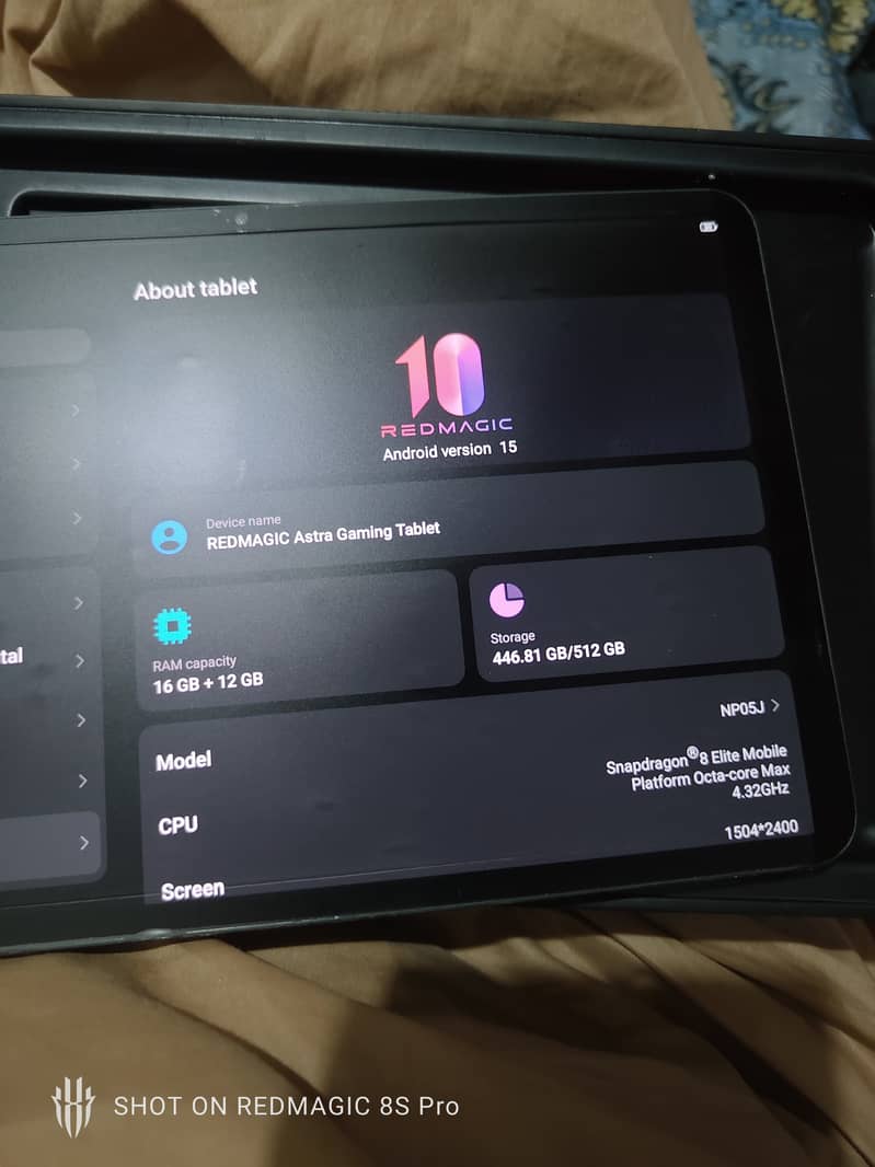 Redmagic astra gaming tablet 16/512 - Tablets - 1107137304