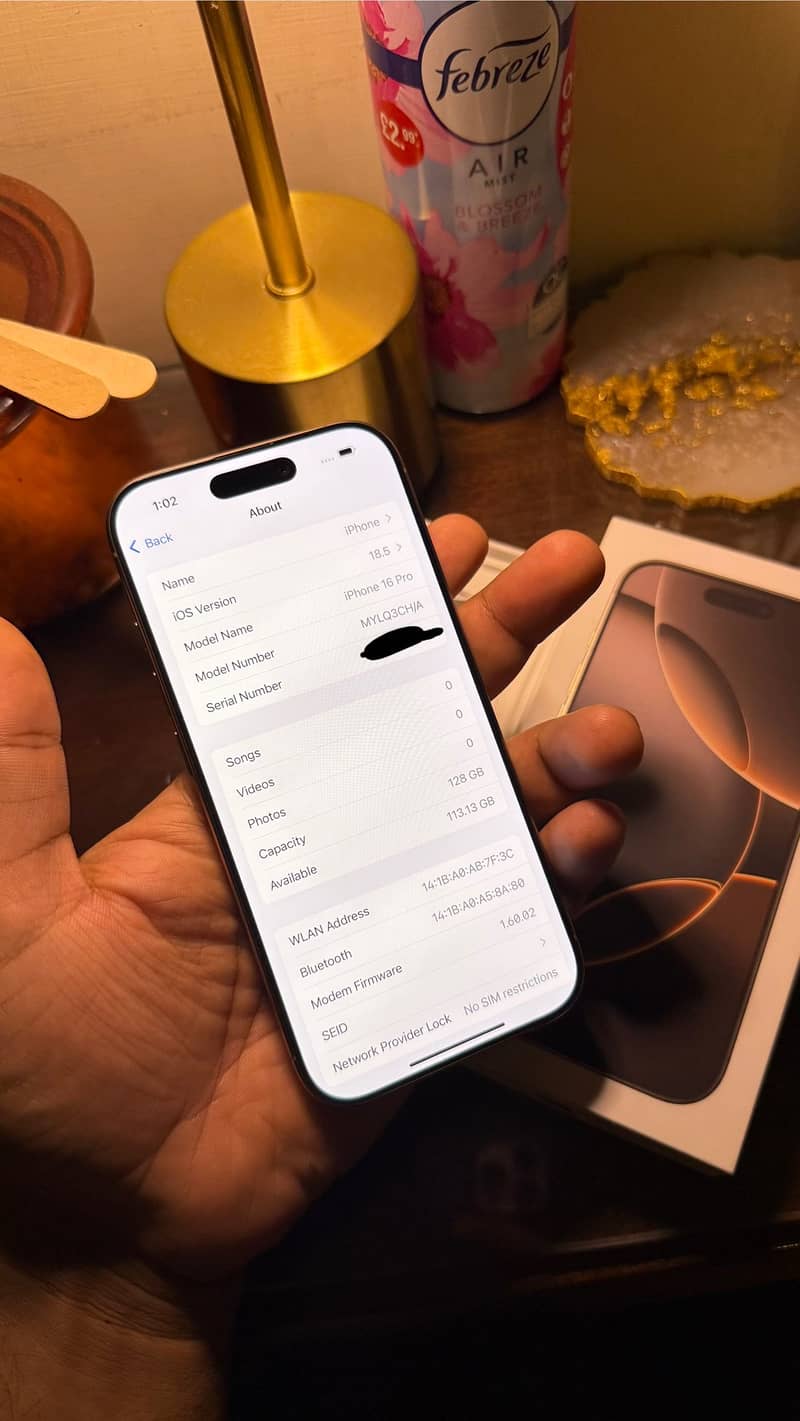 IPhone 16 Pro 128gb Physical Dual Sim Non PTA - Mobile Phones - 1107137592