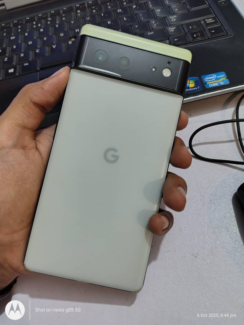 Google pixel 6 dual sim official PTA approved 10/10 condition - Mobile ...