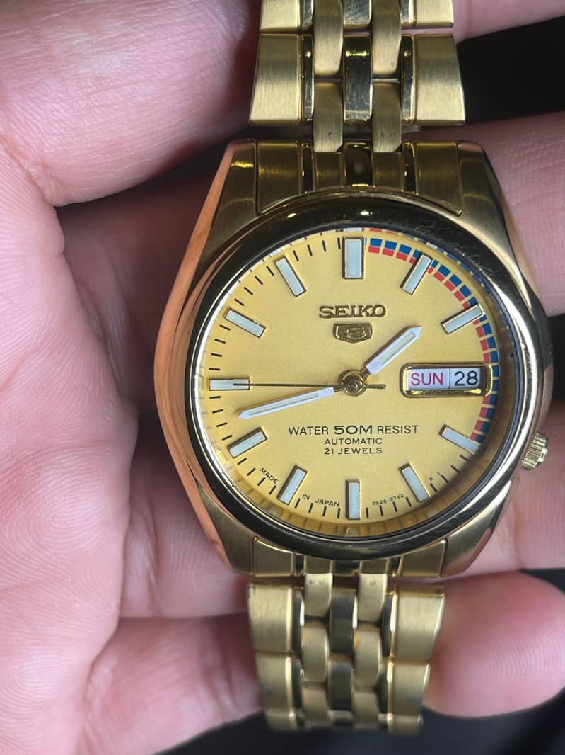 Seiko Gold Automatic day and date - Watches - 1107210517