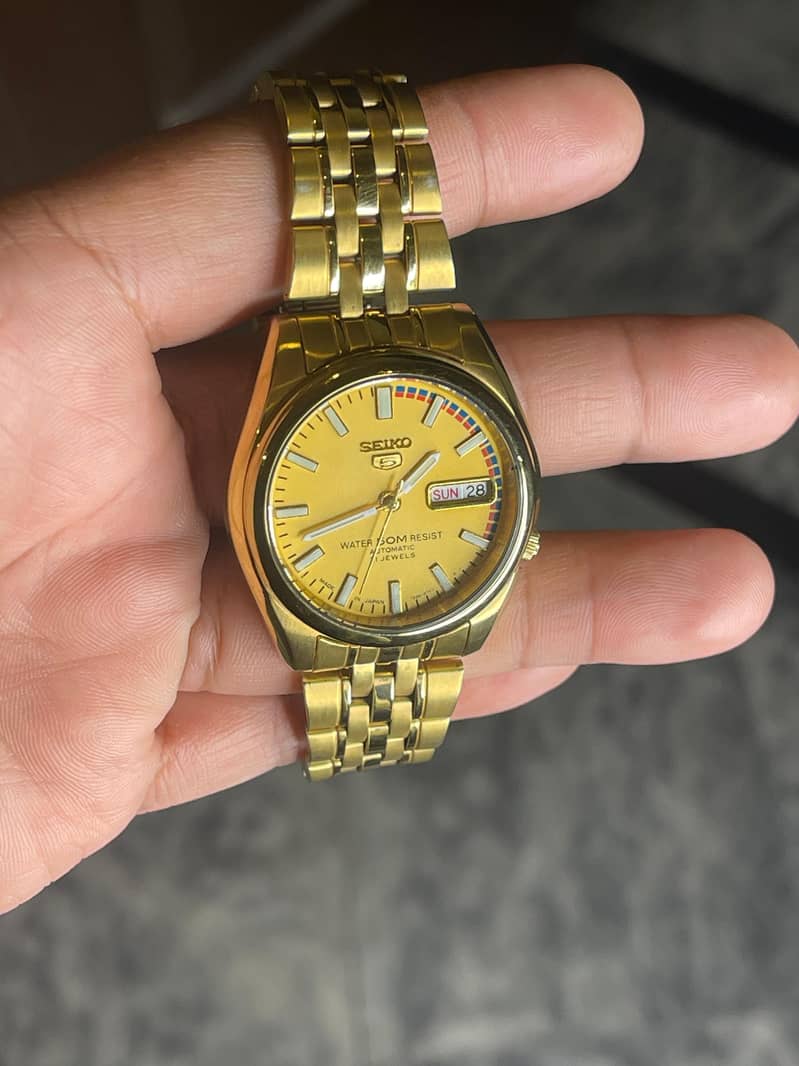 Seiko Gold Automatic day and date - Watches - 1107210517