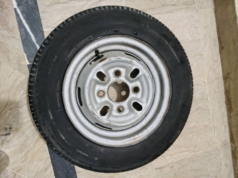 Tyre & Rim 145 R/12 - Tyres - 1107222362