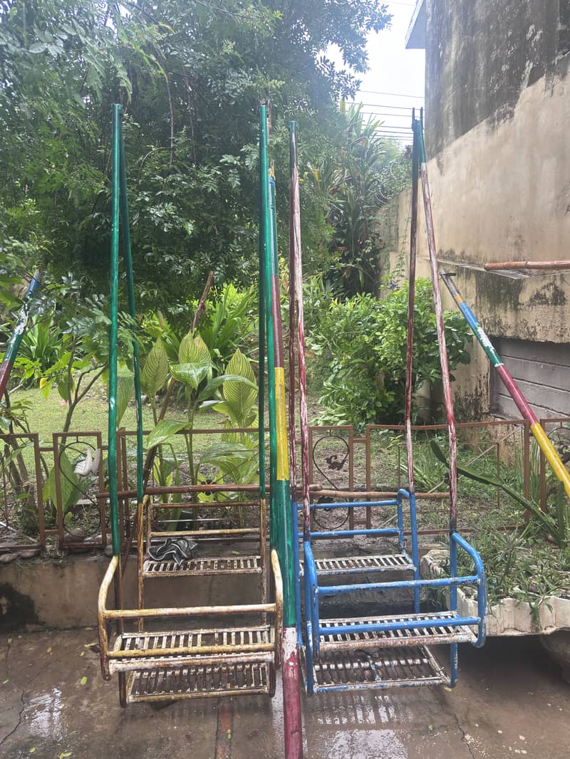 Big swing. Solid iron outdoor swing(jhoola) - Swings & Slides - 1107227269