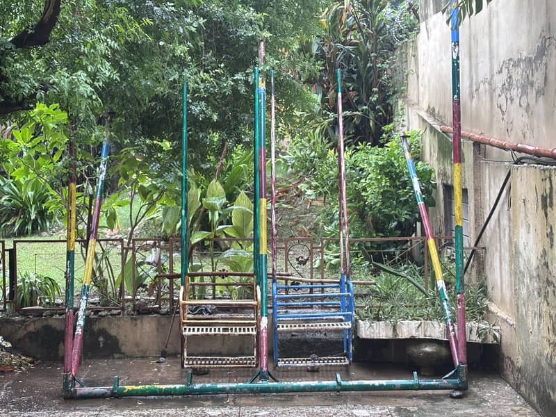 Big swing. Solid iron outdoor swing(jhoola) - Swings & Slides - 1107227269