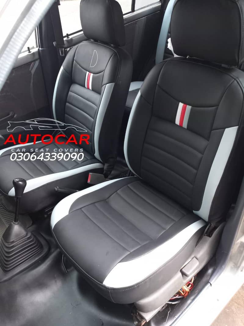 Car Seat Cover Interior poshish Steering Stich - Alto Mira Picanto ...