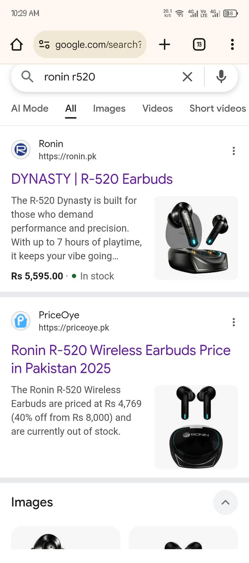 RONIN Airbuds - Earphones - 1107243513