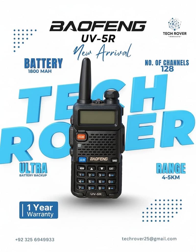 Walkie Talkie | Wireless Set Baofeng Uv-5rA Two Way Radio | pair Pai ...