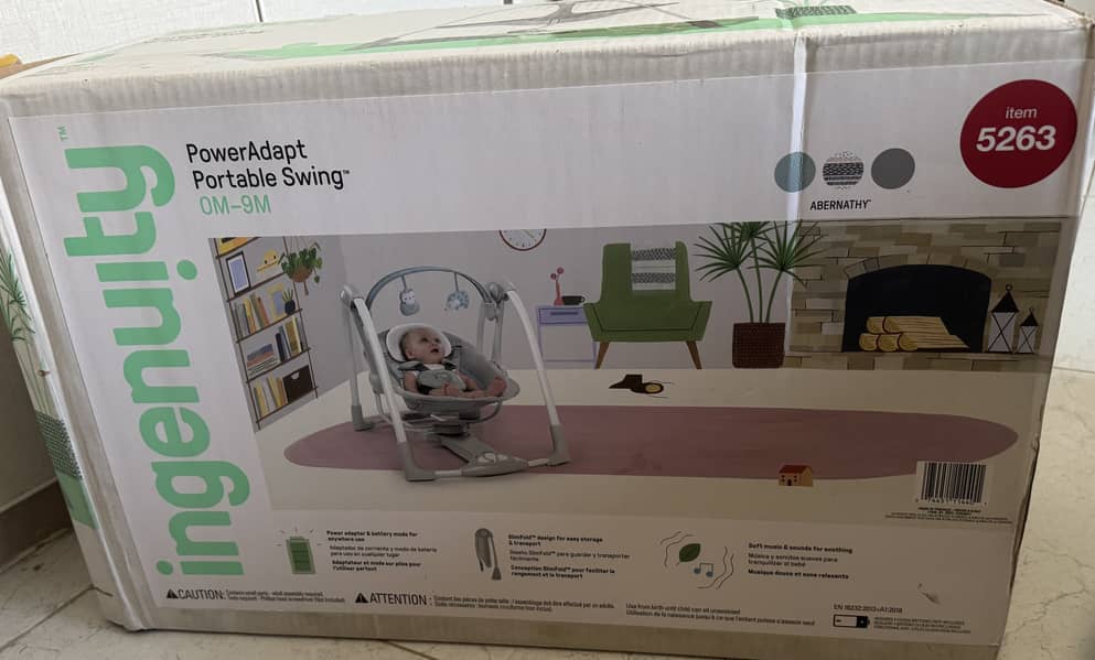 Ingenuity power adapt swing, 5263 - Baby Swings - 1107261285