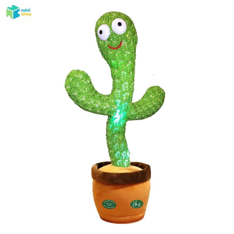 Dancing Talking Cactus Toy with USB Charger - Toys - 1107275468