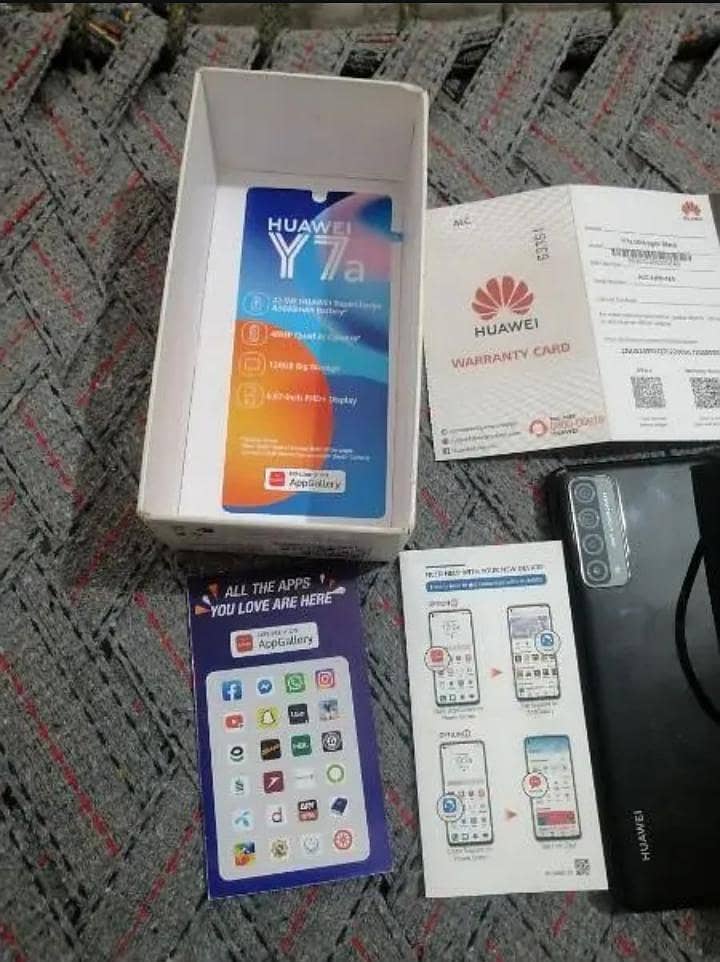 Huawei y7a. 4gb ram 128gb memory with box - Mobile Phones - 1107306111