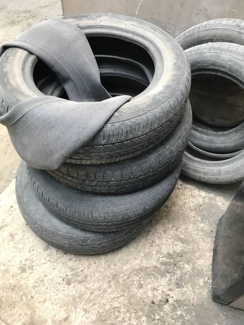 14 size tyre Available . (6 tyre Available) - Tyres - 1107315268