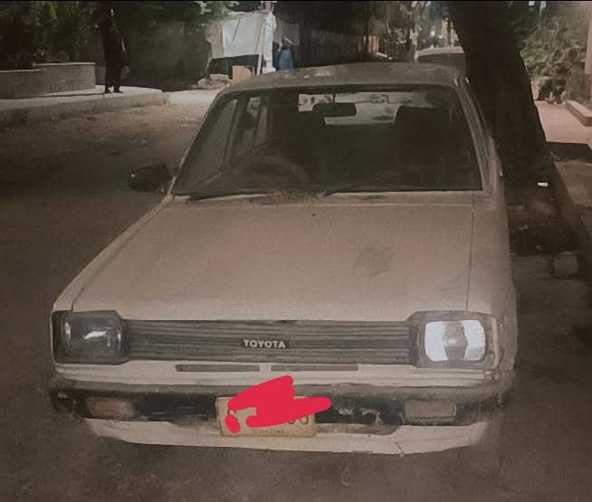 Toyota starlet 1982 model 1300cc 4k engine - Cars - 1107382592