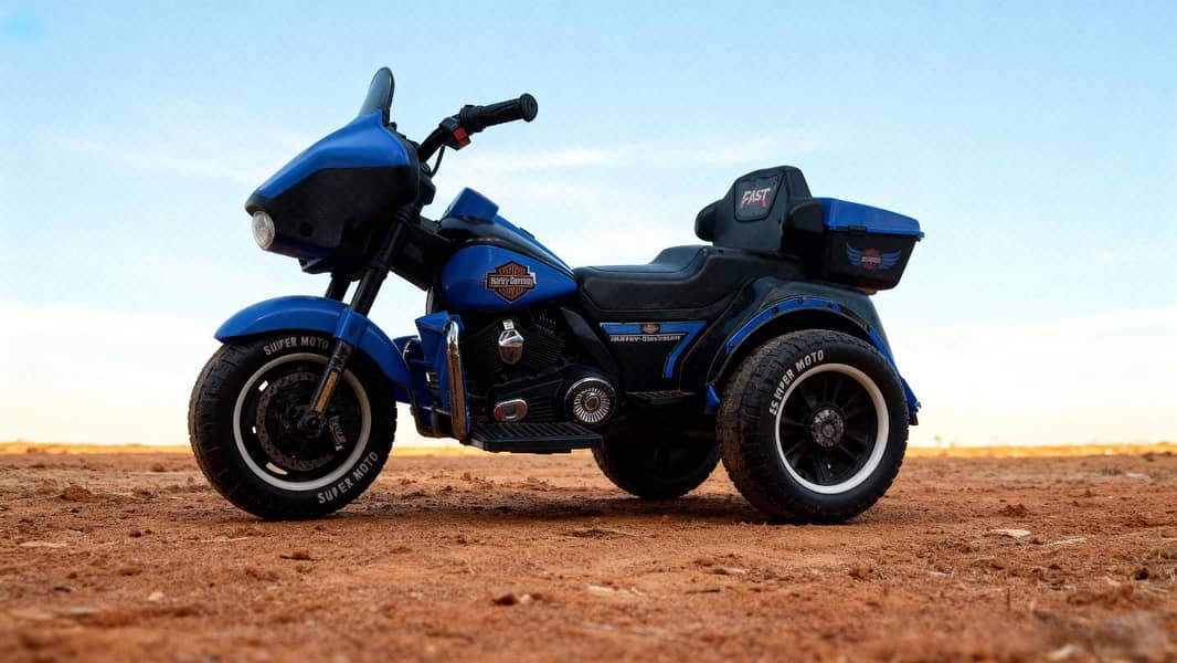 Used Electric Kids Bike – 3 Wheel Blue Color Rechargeable - Kids Bikes ...