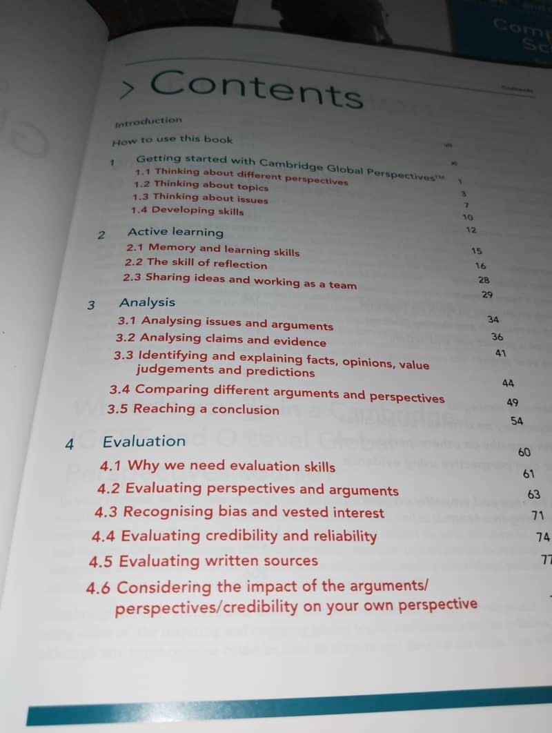 O levels book for sale comp science and Global perspective - Books ...