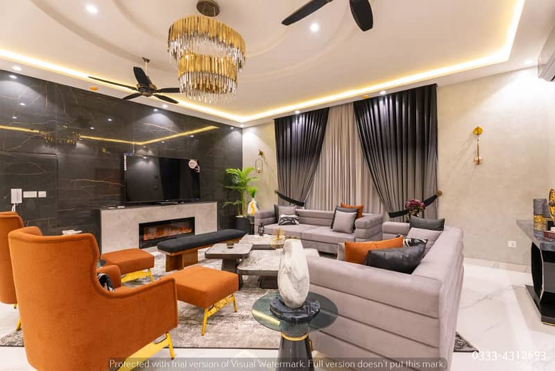 35 Marla Brand New Luxury Galleria Design Fully Furnished Full Basement ...