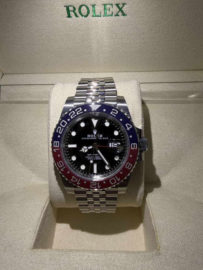 ROLEX GMT MASTER PEPSI JUBILEE CLEAN FACTORY V3 10/10 - Watches ...