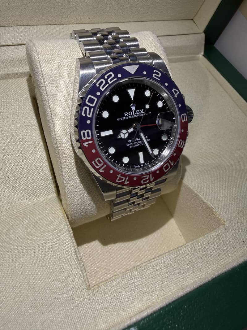 ROLEX GMT MASTER PEPSI JUBILEE CLEAN FACTORY V3 10/10 - Watches ...