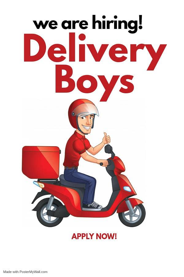 Delivery Boy - Customer Service Jobs - 1107621265