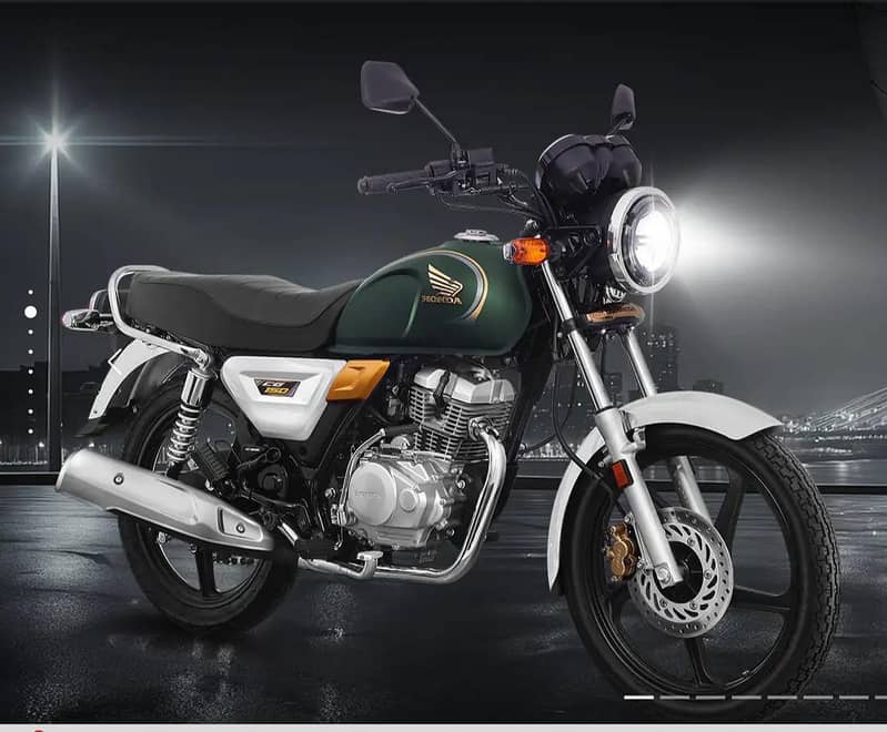Honda CG 150cc New Zero Meter 2025 Model - Standard - 1107640482