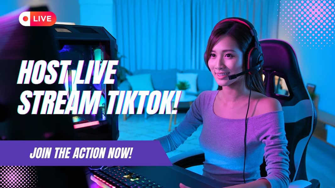 female host for TikTok Live - Part Time Jobs - 1107651749