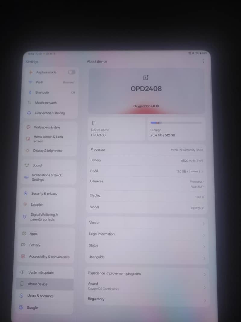 one plus tab 3 urgently sale - Tablets - 1107730577