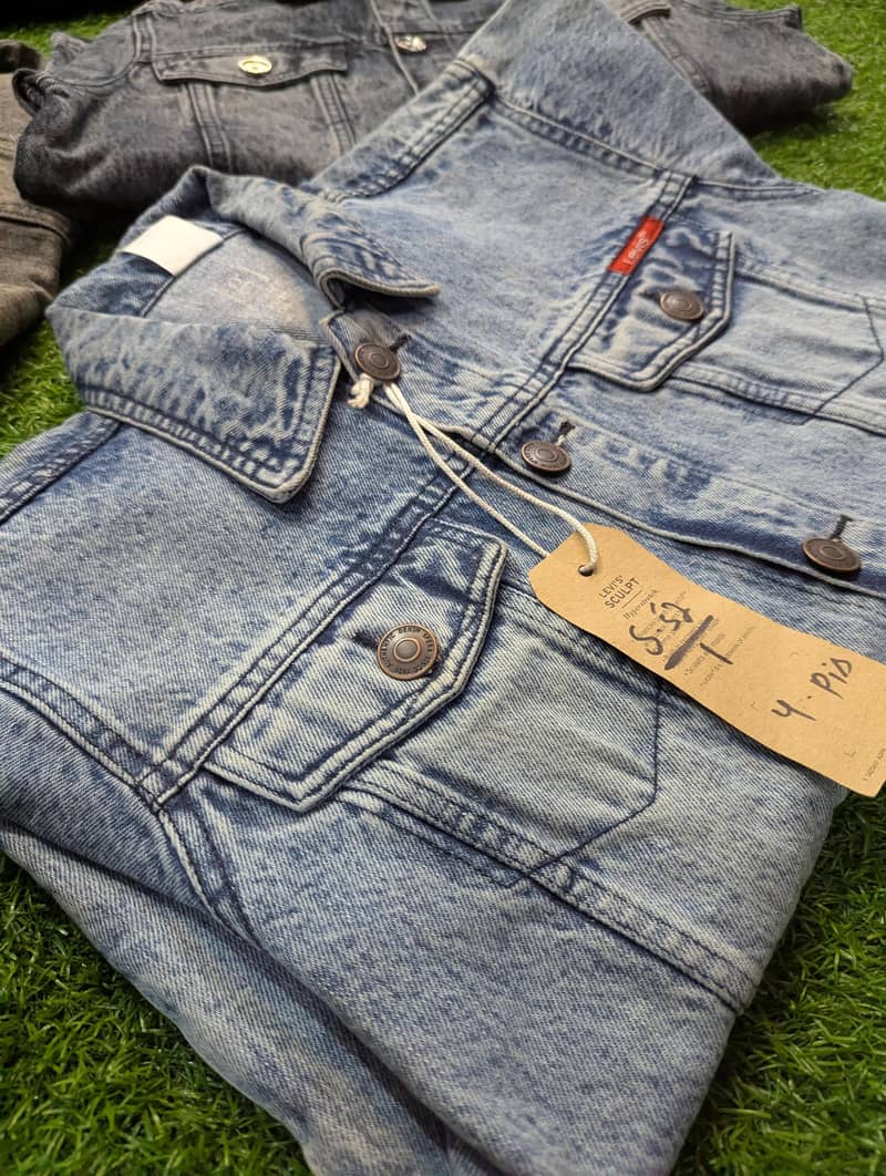 Best Quality Denim Jacket winter Fashion - Western - 1107781823
