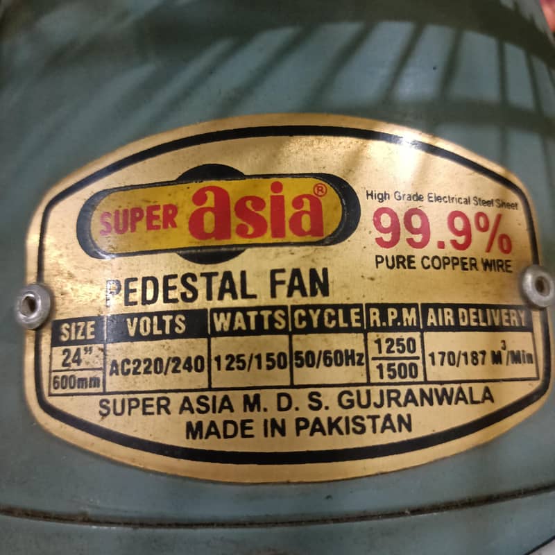 Pedestal Fan / Super Asia - Pedestal Fans - 1107788481