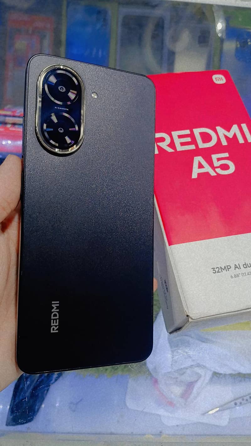redmi A5 4GB 64GB with box 8 month warranty - Mobile Phones - 1107773278