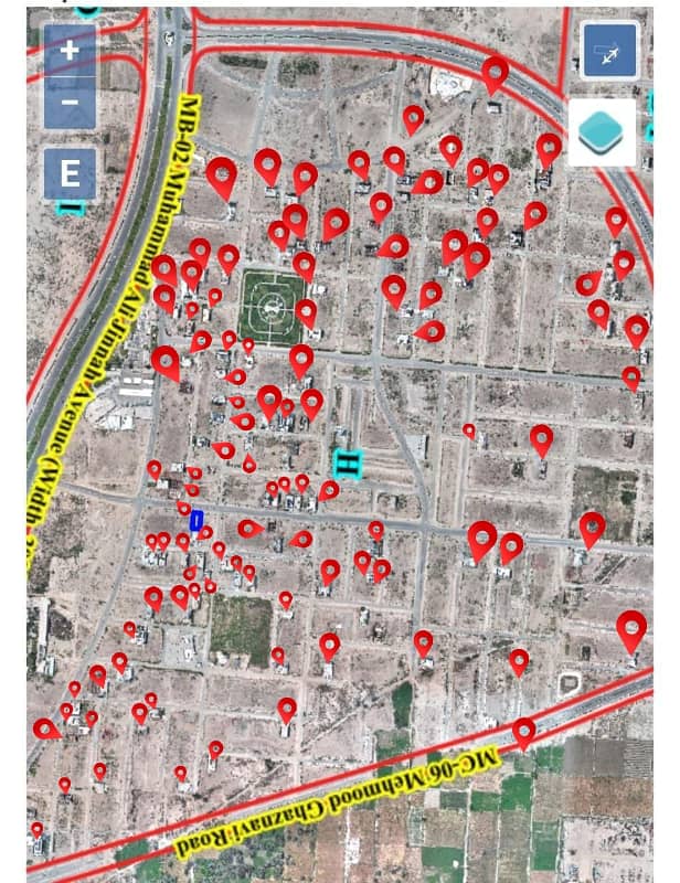 Spacious 1 Kanal Plot Build Your Luxurious Lifestyle Plot Sector H in ...