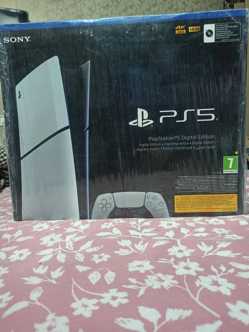 PS5 Slim Digital 1 TB - Box Packed - Gaming Consoles - 1108001550