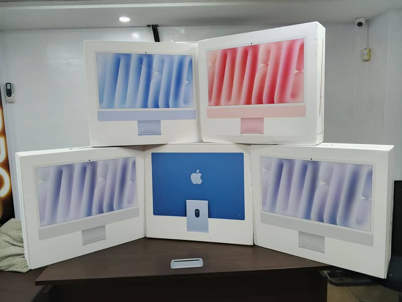 Apple 24" iMac with M4 Chip (SILVER) 16GB 256GB BOX PACK SEALED ...