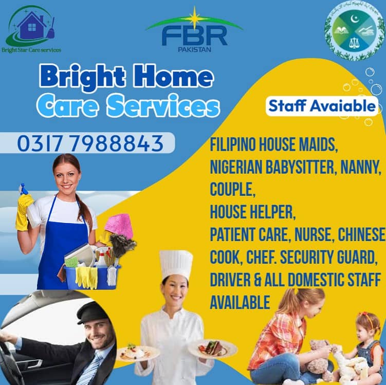 Babysitters / Cook / Patient Attendant / Security Guard /driver / maid ...