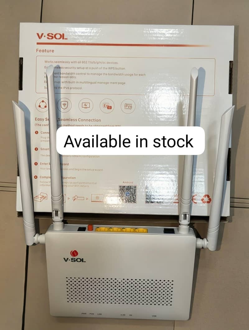 Vsol Router V2802CWT Dual Band Router - Networking - 1108076506