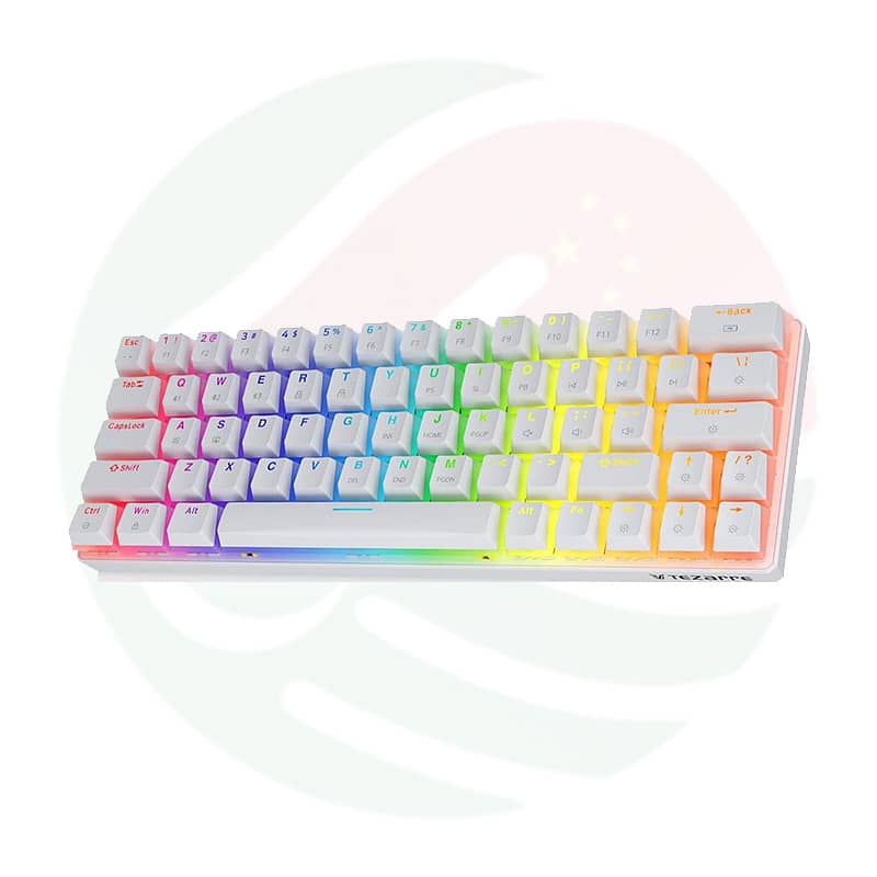 Tezarre TK63 Pro RGB Wireless Mechanical Gaming Keyboard - Computer ...