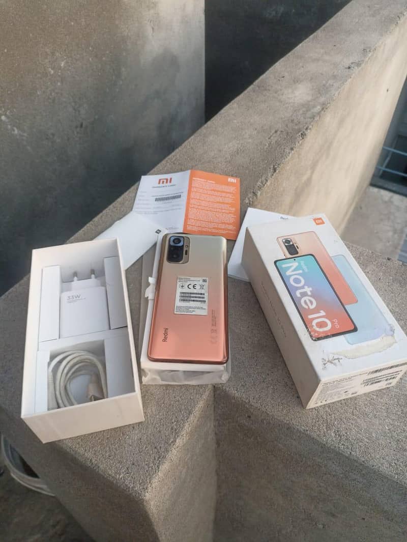 redmi note 10 pro complete box - Mobile Phones - 1108078905