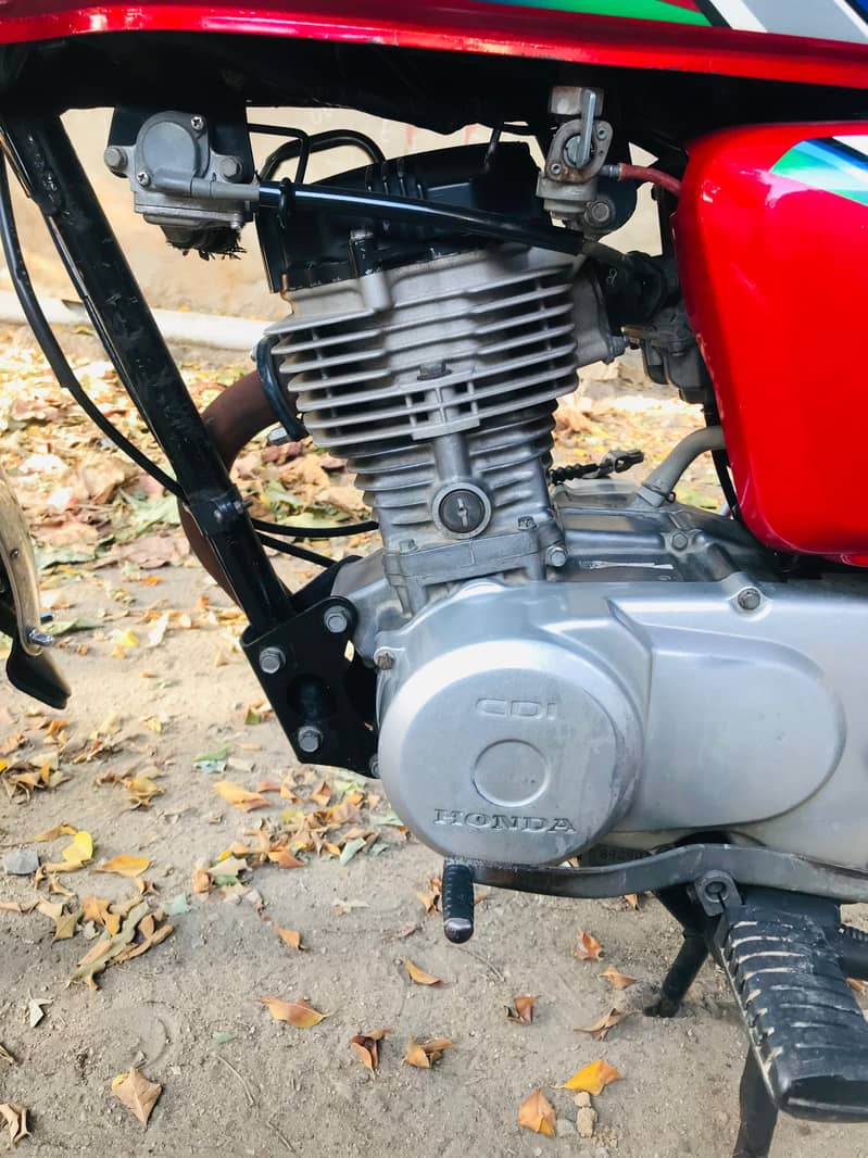 CG 125 bike red colour shakkar number full genuine - Standard - 1108140991