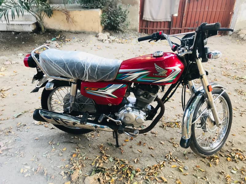 CG 125 bike red colour shakkar number full genuine - Standard - 1108140991