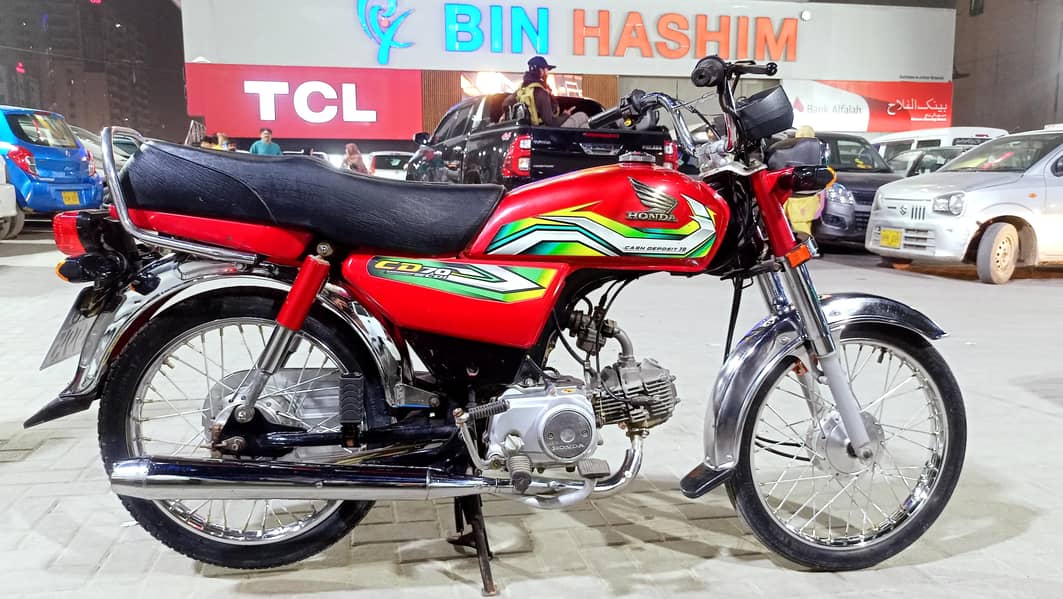 Honda CD-70 2023 model Karachi num 1st owner mint condition - Standard ...
