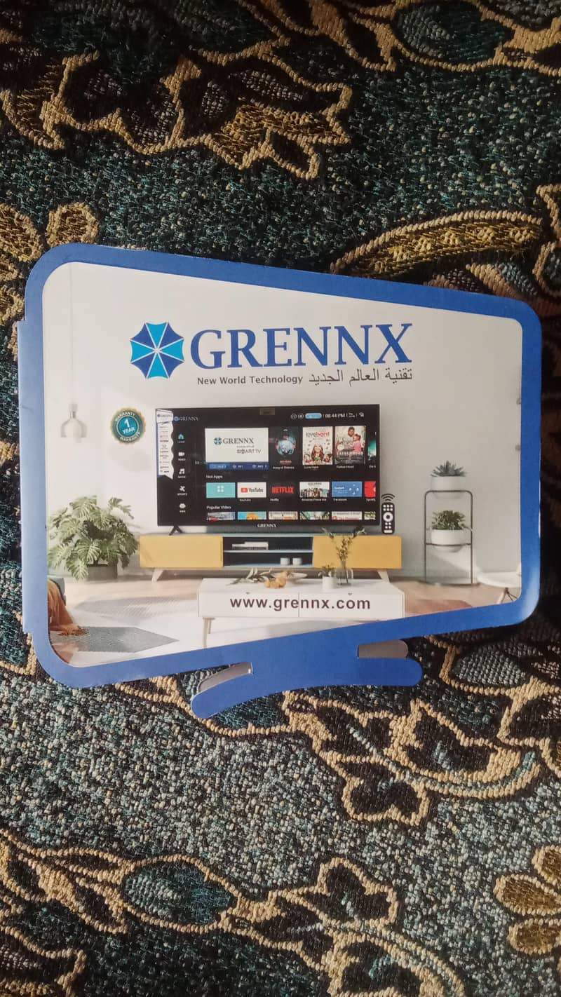 grenex LED TV 40 inch wifi 4k supported ha - Televisions - 1108199940