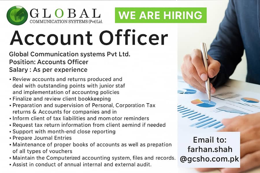 Account officer - Accounting & Finance Jobs - 1108330443