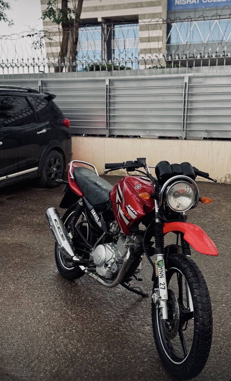 Yamaha YBR-G red colour Total Geniune - Standard - 1108332351