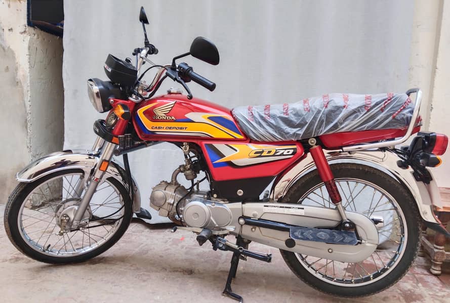 Honda CD 70 2025 Model Motorcycle - Standard - 1108359919