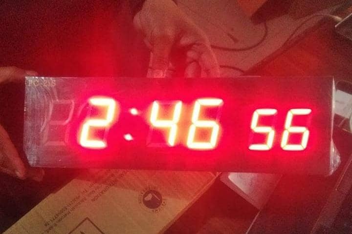 Watch Time Clock Namaz Timing Wall Watch Digital Clock Salat Panel ...