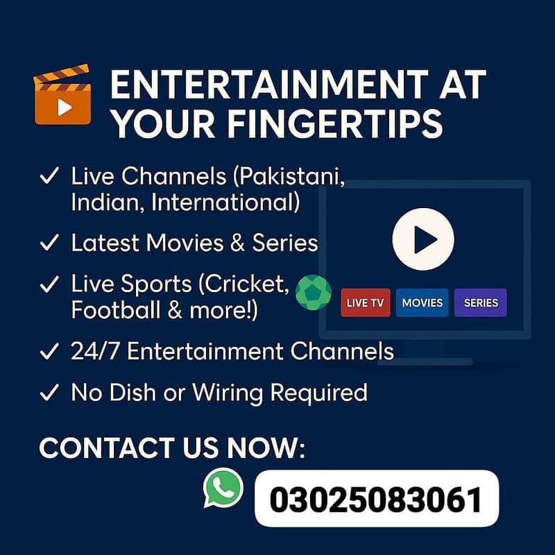 Bos IPTV | Opplex | Starshare | B1g | 5G | mega4k IPTV 03025083061 ...