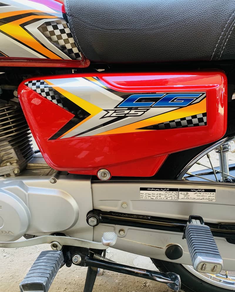 Honda 125 Red - Standard - 1108432223