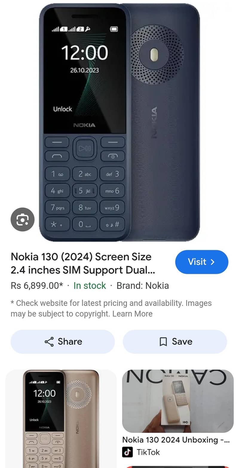 Nokia 130 non pta 03118847245 - Mobile Phones - 1108450889