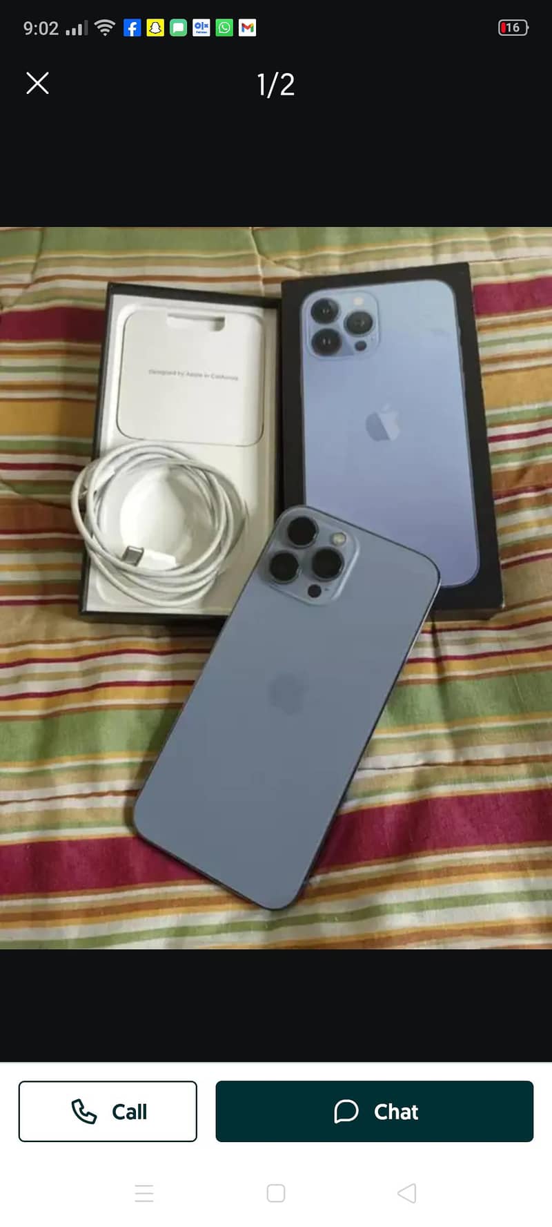 iPhone 13 pro Max storage 512 GB - Mobile Phones - 1108457083