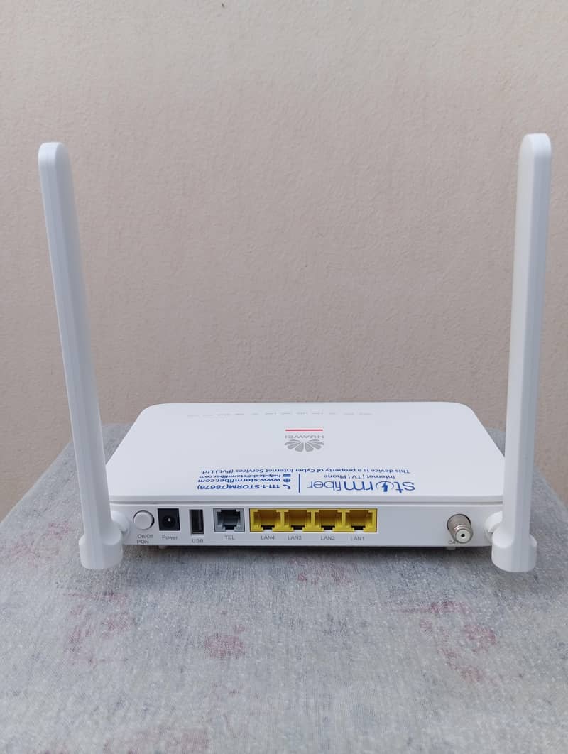 Huawei OptiXstar EG8147X6-10 GPON Fiber Router w/ CATV - Networking ...