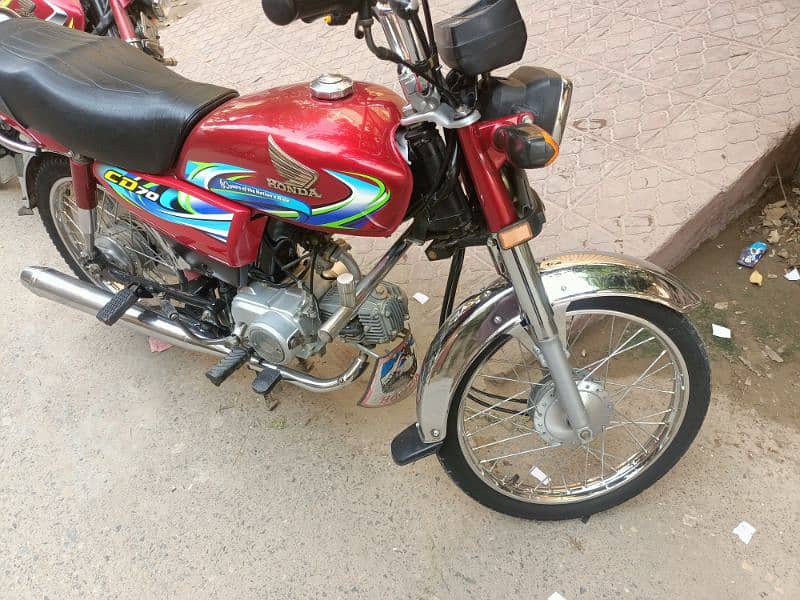 Honda Cd 70 24 modal Own Name - Standard - 1108491852