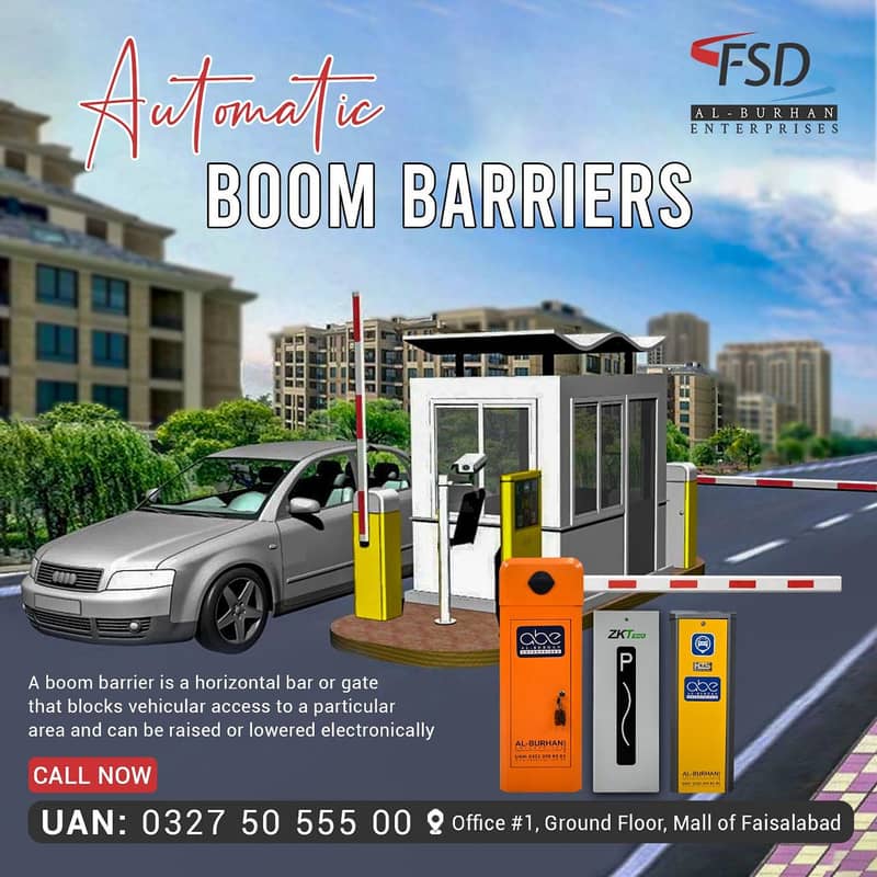 E-TAG Manual Smart Boom Barrier Road Parking Security Gate - Other ...